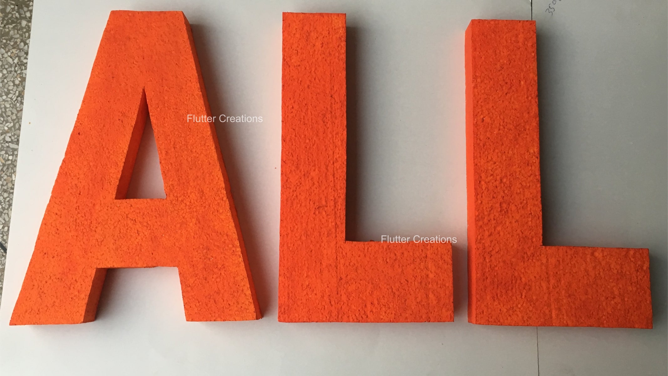 Plain Letter Cutout – Flutter Creations