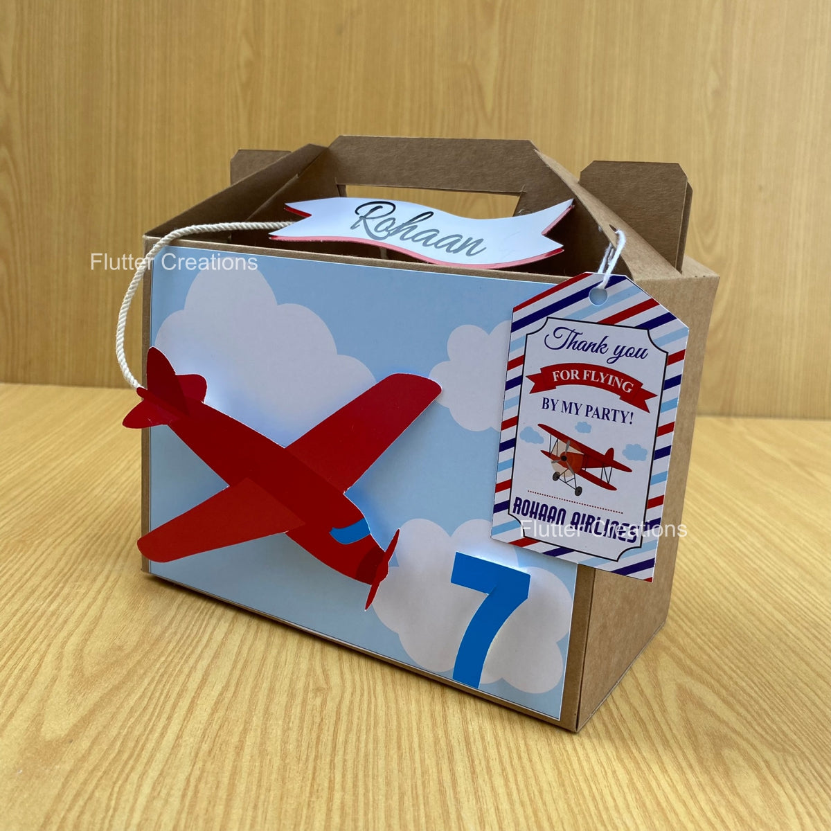 Aeroplane Gable Goody Box – fluttercreations