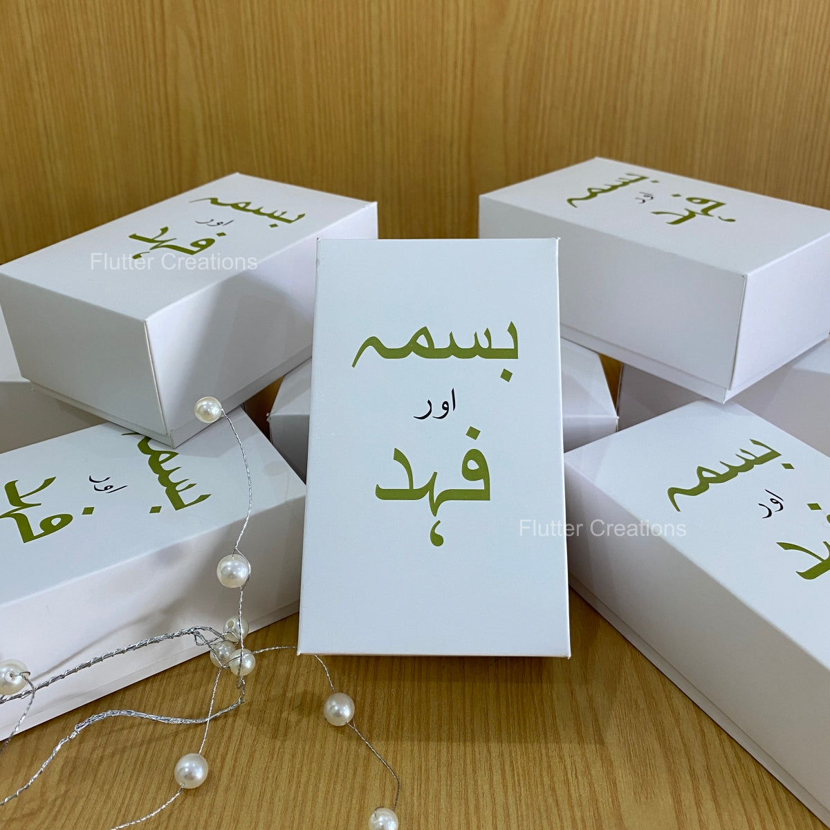 Cardboard Box with printing – fluttercreations