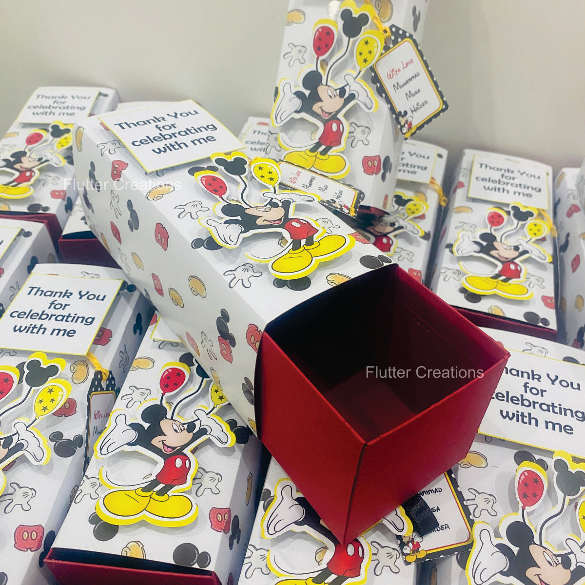Mickey Mouse Long Form Drawer Box – Flutter Creations