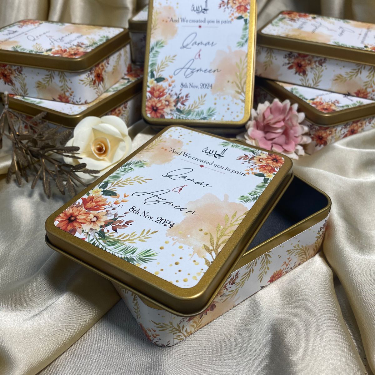 Customized Sweet Tin Box (Imported) – fluttercreations