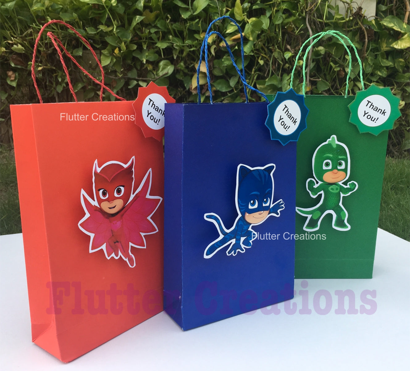 PJ Masks Goody Bags – fluttercreations
