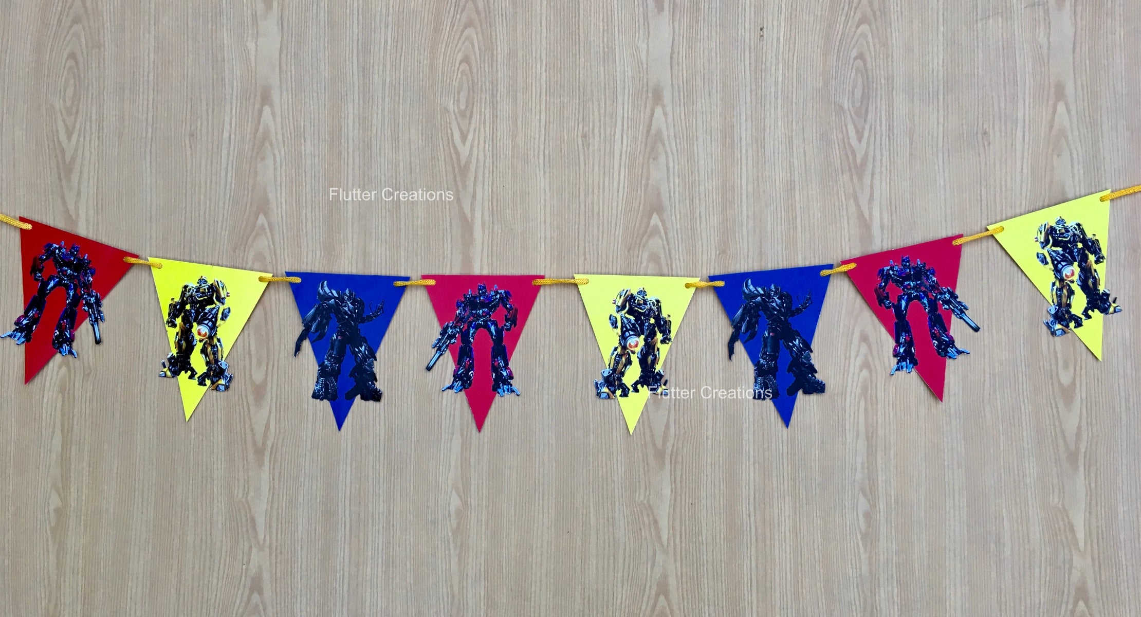 Transformers Banner – Flutter Creations