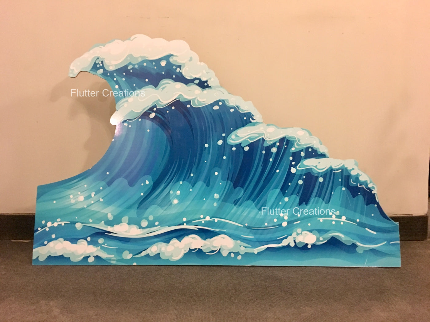 Waves Standee – Flutter Creations