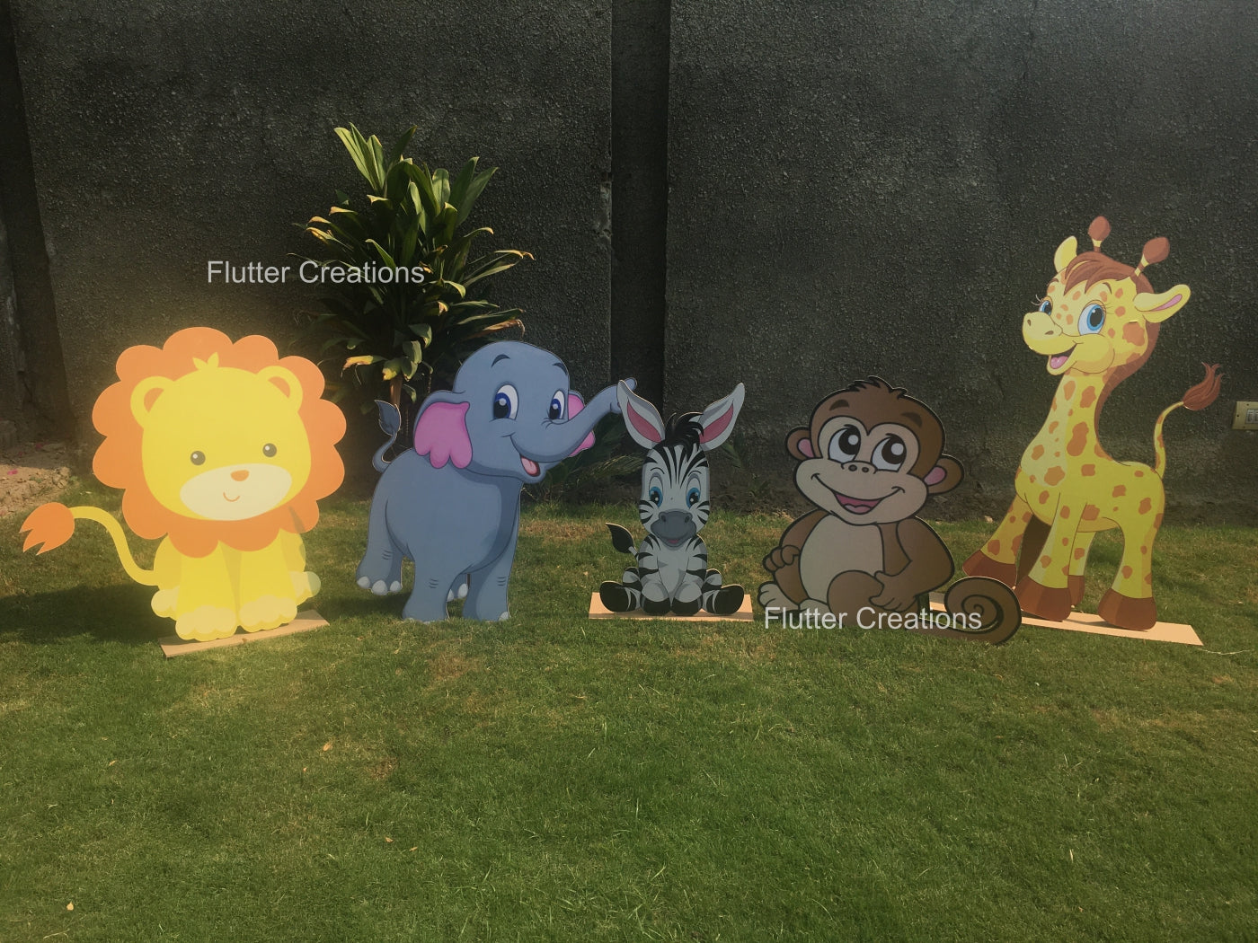 Animal Theme Standees – Flutter Creations