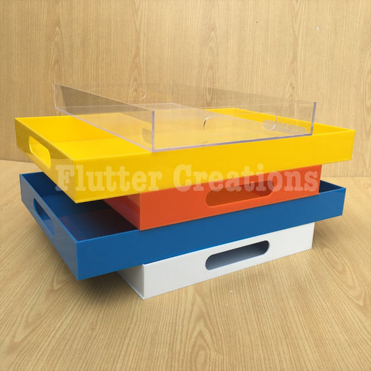 Plain Acrylic Tray – Flutter Creations