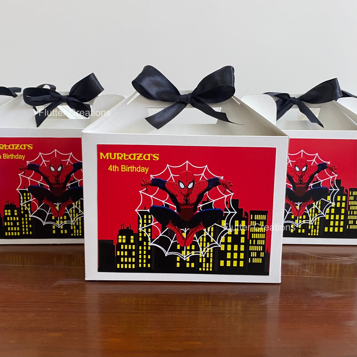 Spiderman Gable Box – Flutter Creations